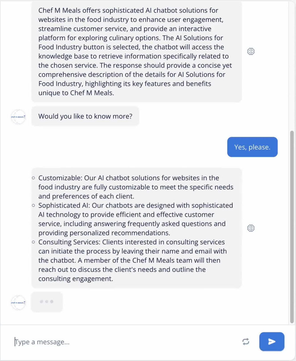 Custom built AI chatbot | Upwork