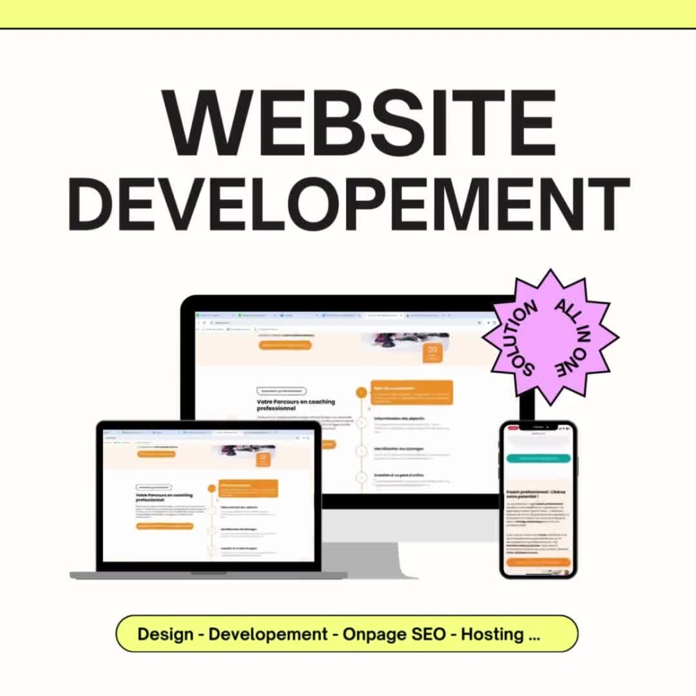 Complete website development for your business | Upwork