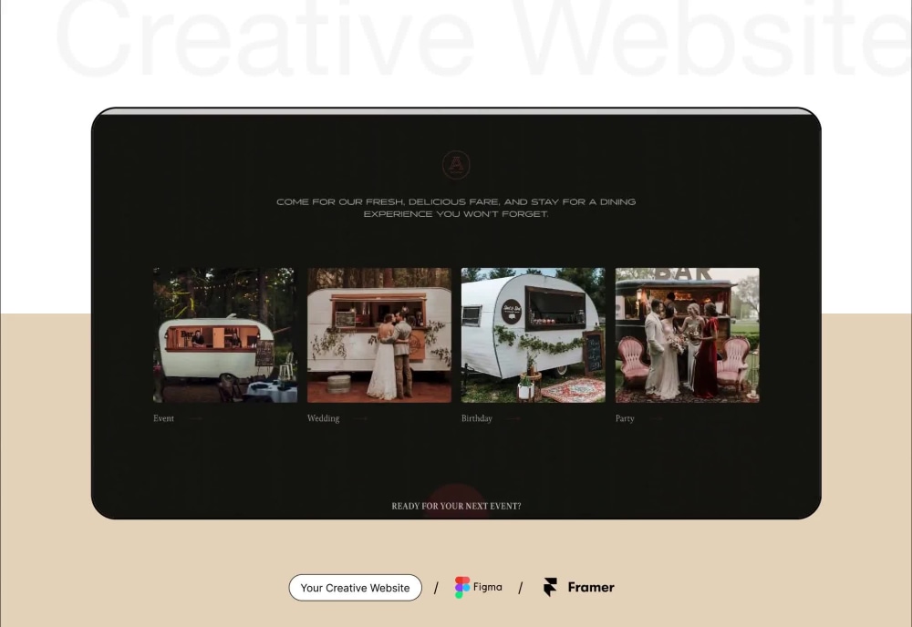 Creative Website Design | Figma | Framer | Responsive | UX UI | Upwork