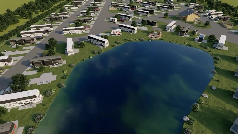 2d/3d Design of RV Park, Caravan Park and Motor Cabins | Upwork