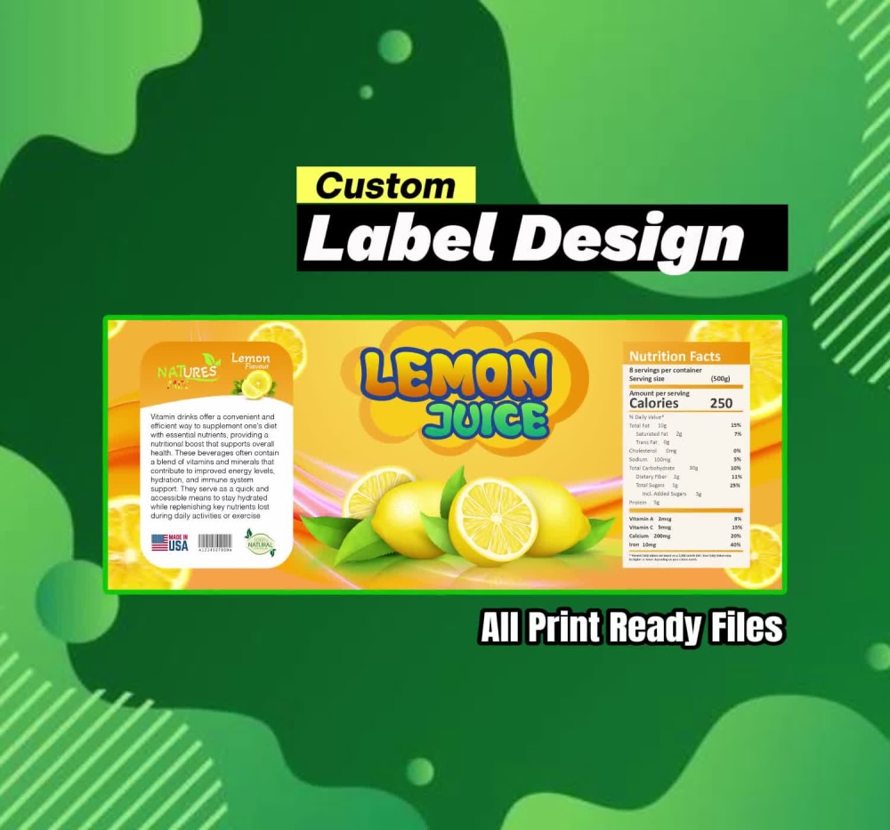 Create captivating and imaginative label designs that are visually ...