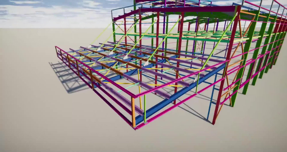 Steel structure detailing using Tekla Structures | Upwork