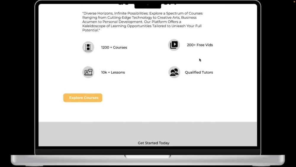 A UI/UX Design for your E-Learning Website | Upwork