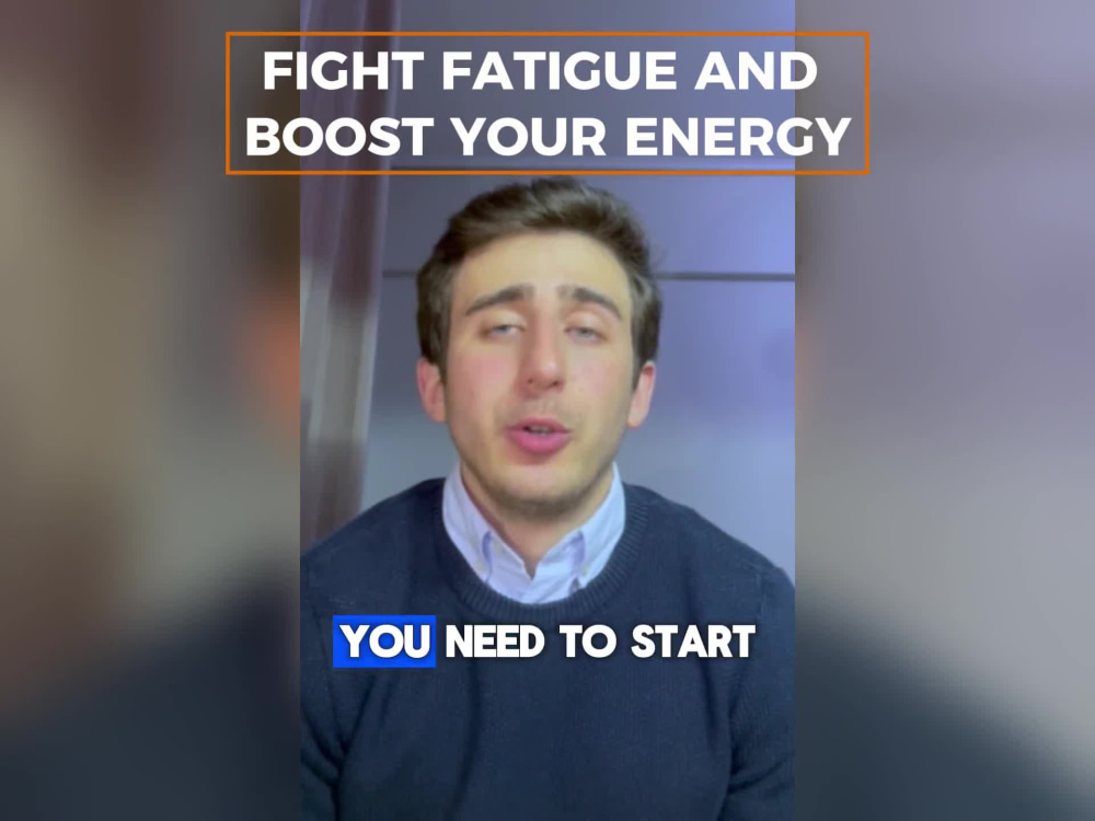 Course on How to Fight Tiredness and Boost Energy (Physically and ...