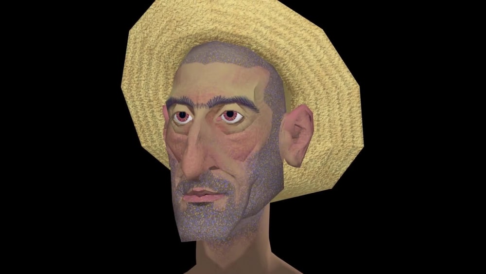 A stylized, painterly-looking 3D avatar. | Upwork
