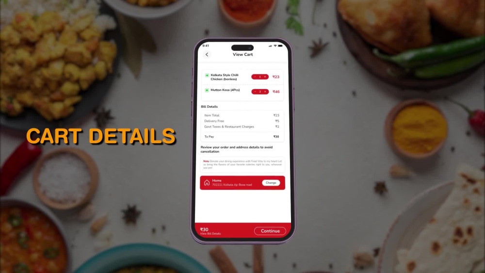 A food delivery app, Online Food Delivery Apps, Food Ordering App ...
