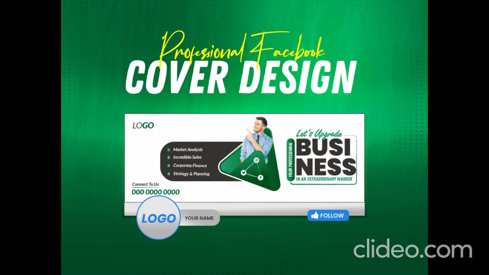 An outstanding web cover design for Facebook and other social media ...