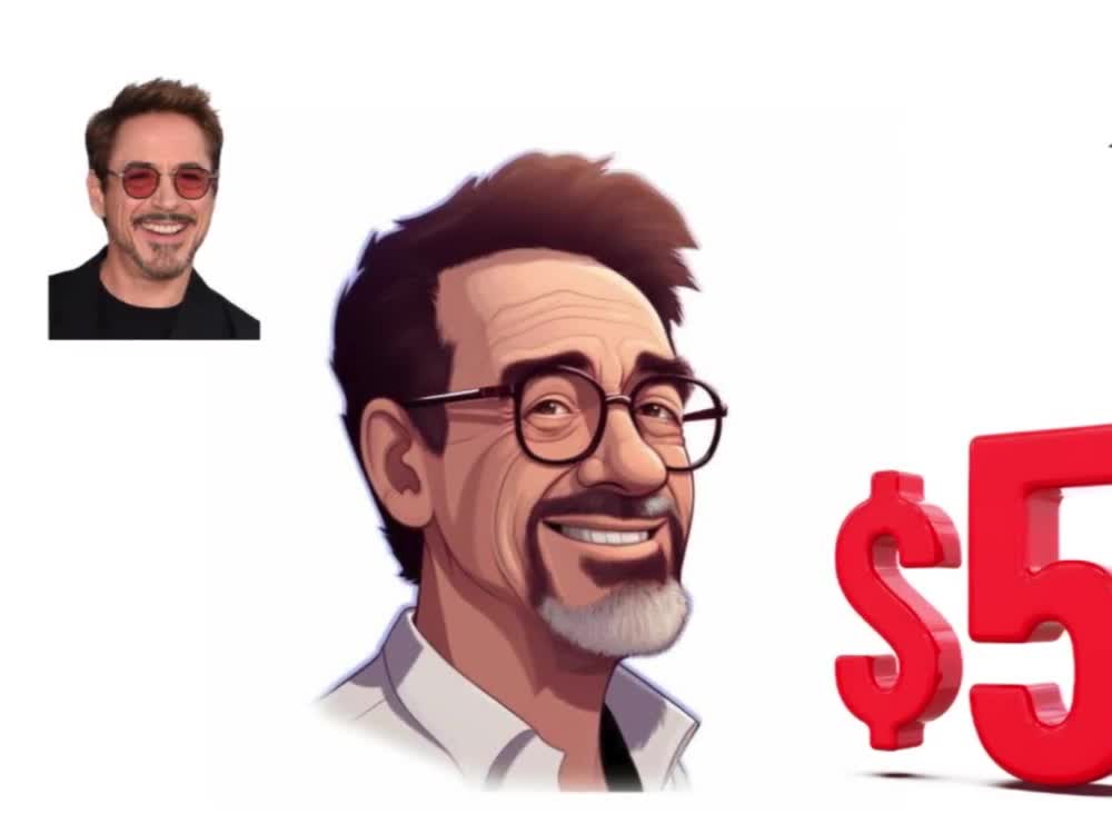 Cartoon Caricature Headshots for Your image using midjourny advance ...