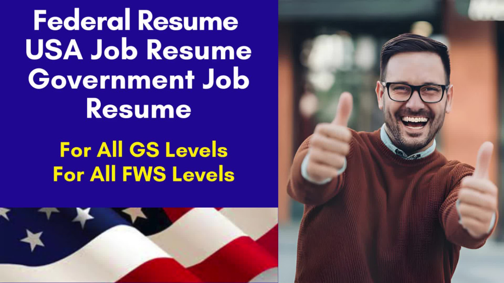 Federal Resume USA Job Resume Government Jobs Resume | Upwork