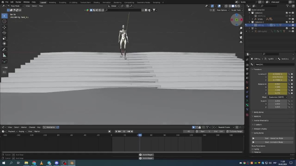 A 3D character animation for games | Upwork