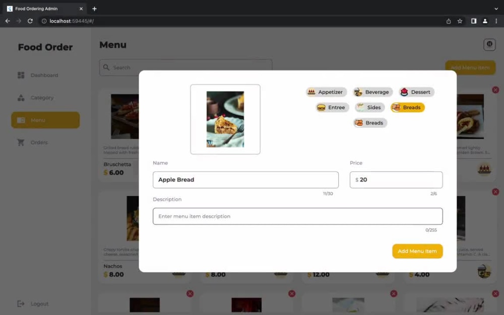A food ordering system for your restaurant | Upwork