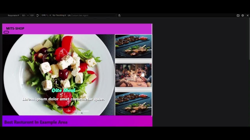 Responsive Home page & sing-up form. | Upwork