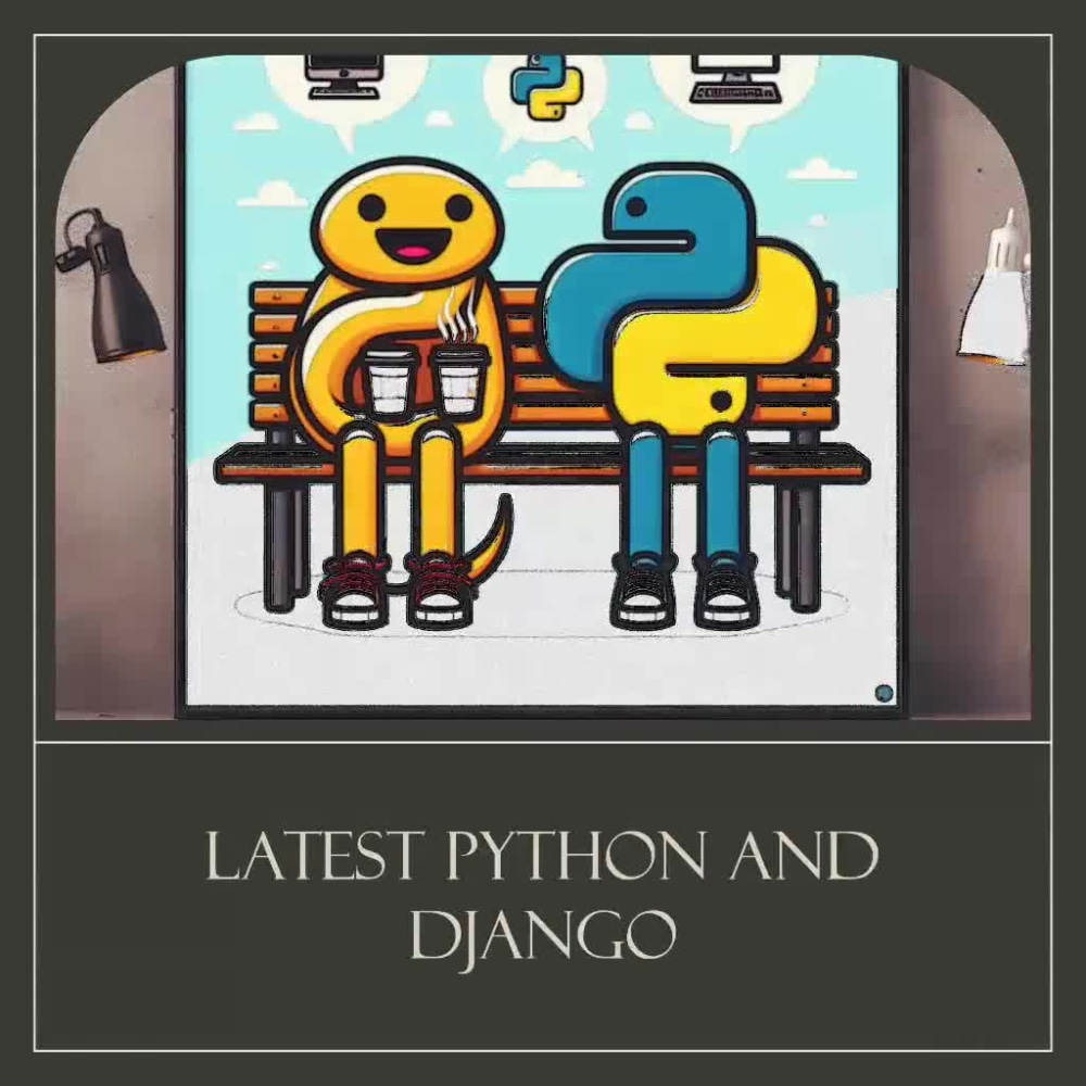 An upgrade of django and Python version with 0 issues running well ...