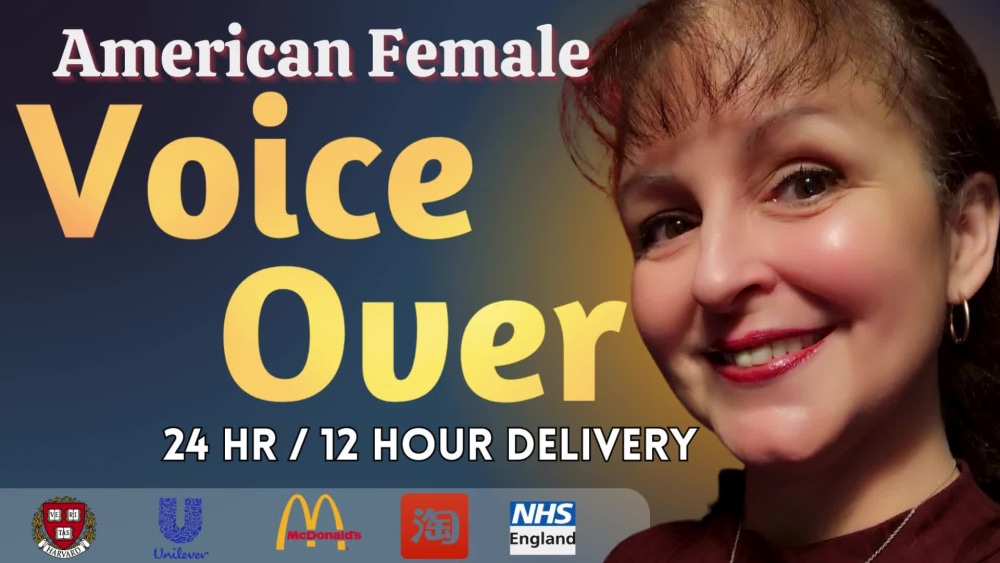 An engaging Female Voiceover Talent | Upwork