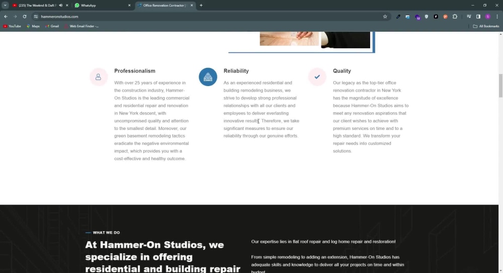 A fantastic Website built on NextJs or NodeJs | Upwork