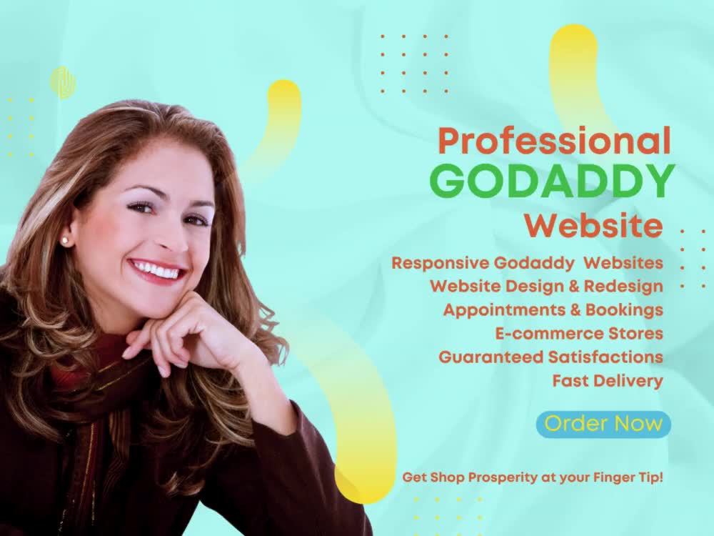 Design or redesign godaddy website professionally | Upwork