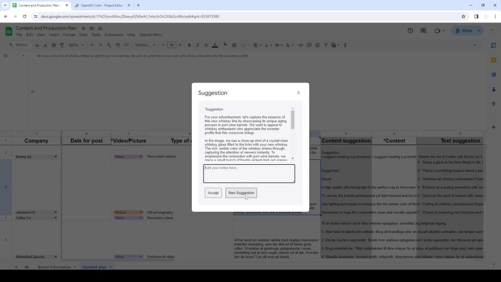 Connect ChatGPT / OpenAI to GSuite for Automations | Upwork Connect ChatGPT / OpenAI to GSuite for Automations | Upwork