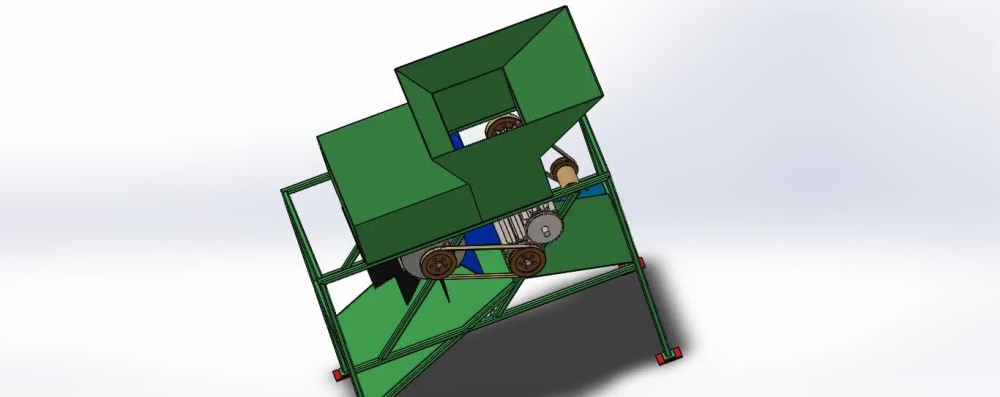Design of an automatic coconut dehusker | Upwork