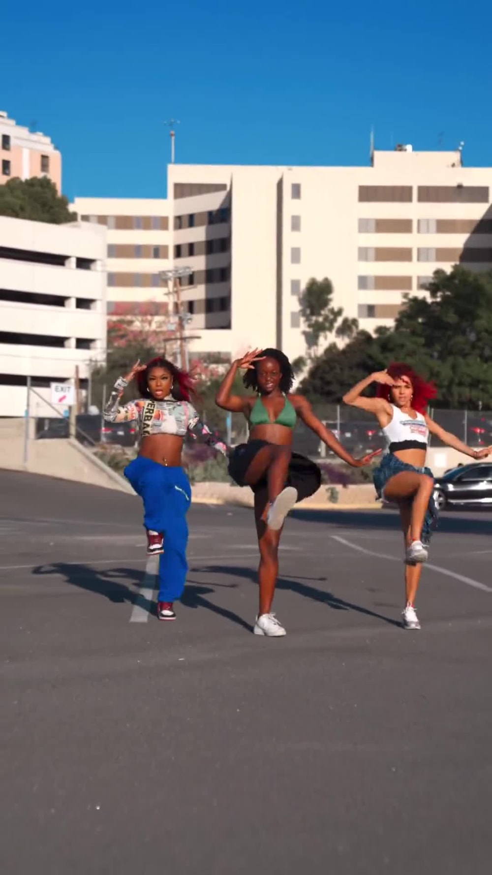 A professional dance video, group dance, tik tok dance to promote your ...