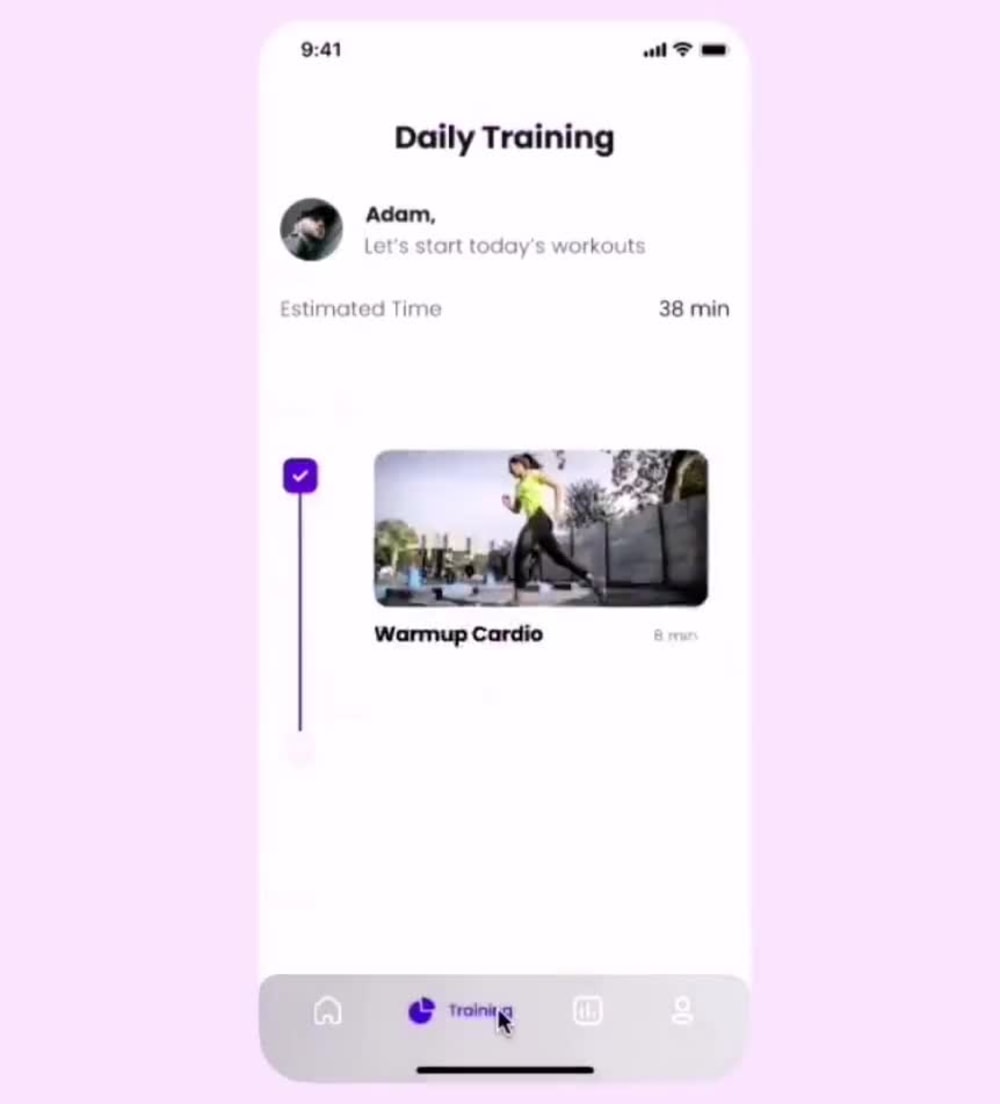 Curated mobile app design in Figma | Upwork