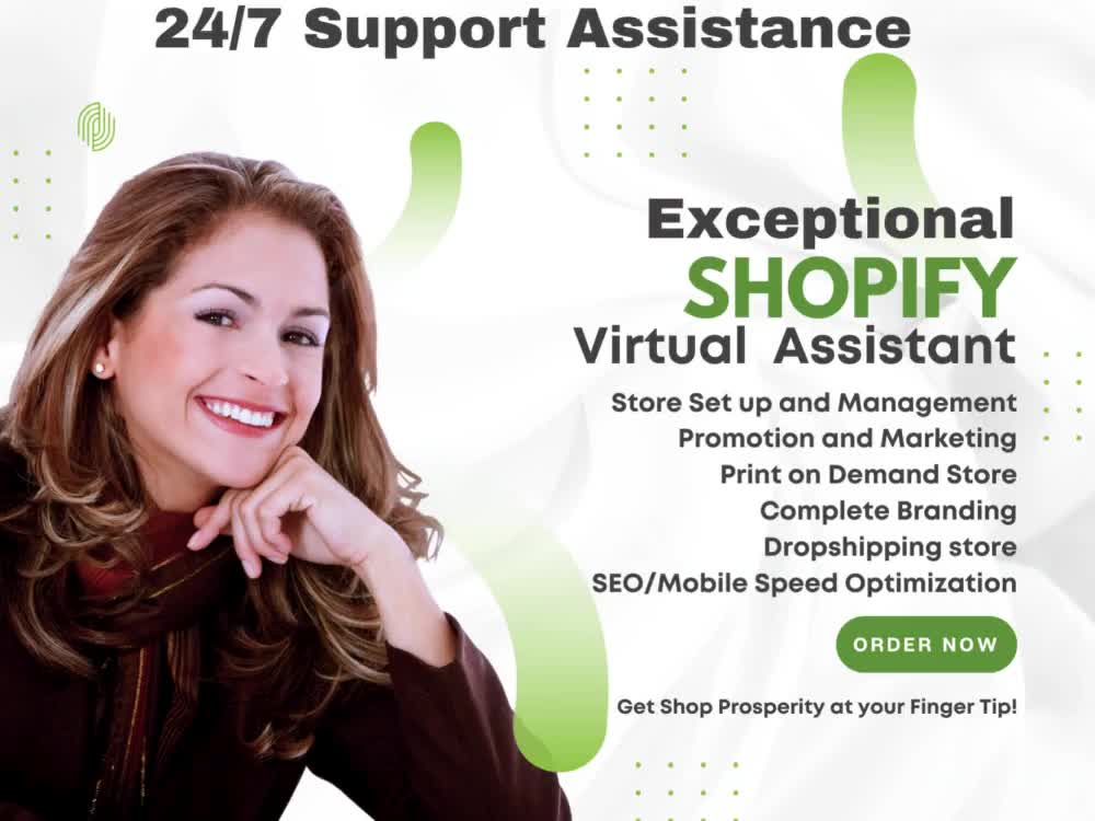 An exceptional virtual assistant for Shopify store or website | Upwork