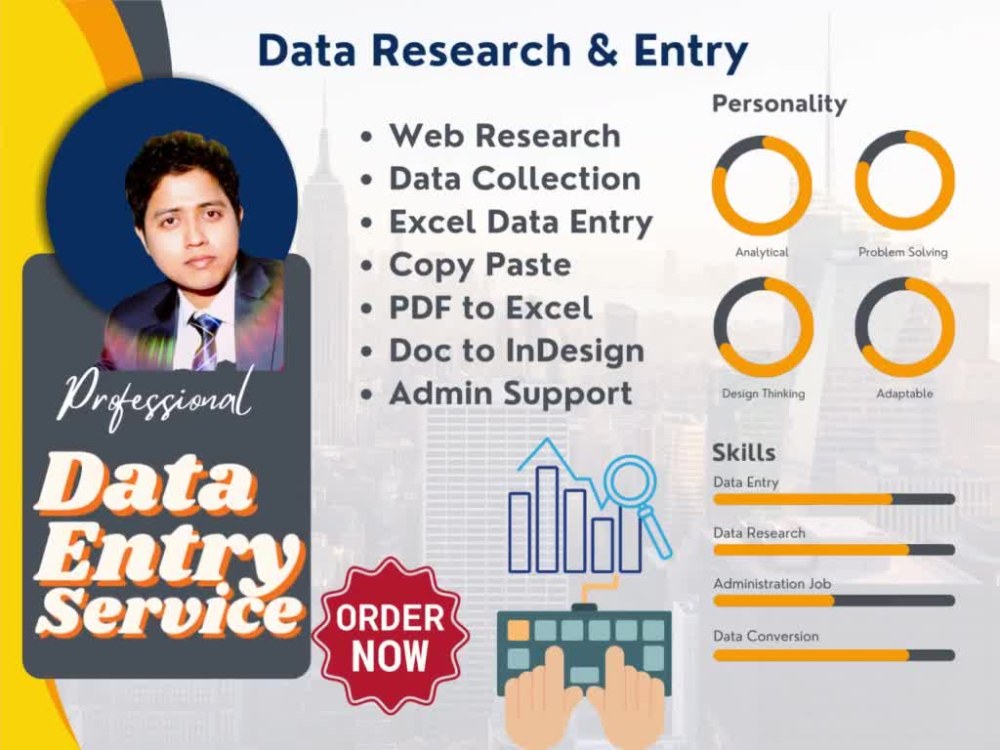 Reliable Data Entry Solutions | Excel Data Entry, Cleaning & Formatting | Upwork