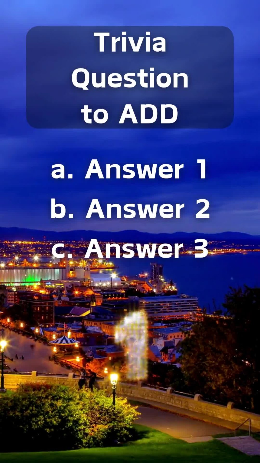 A high-quality Tik Tok pop quiz video and editable template in Canva (Pro) | Upwork