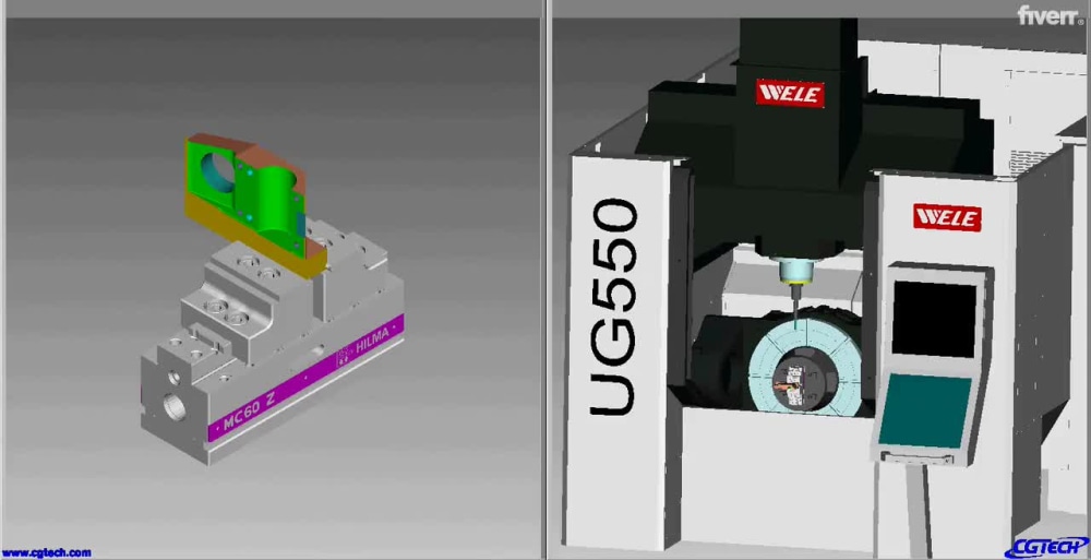 Cam cnc programming 5 axis in catia cnc multiaxis toolpath creation | Upwork
