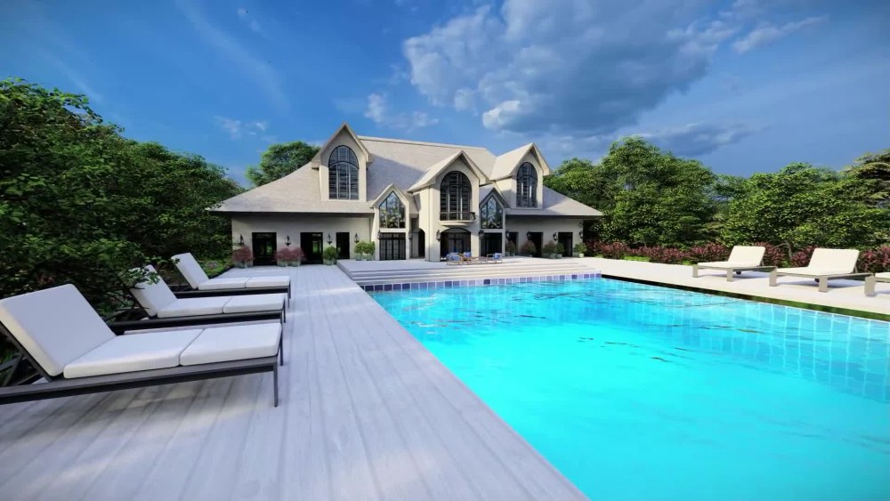 Amazing swimming pool 3d modelling and rendering | Upwork