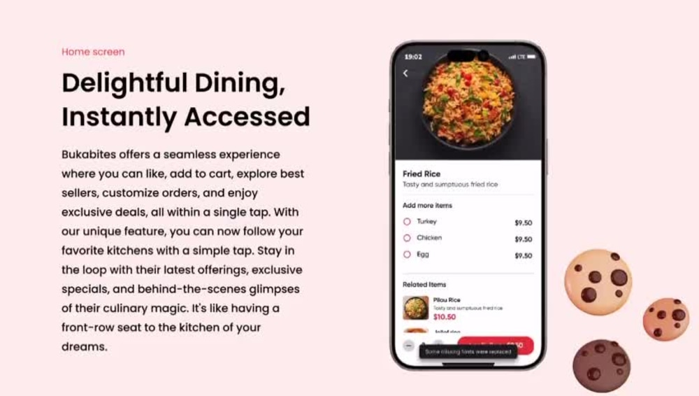 A unique food delivery app | Upwork