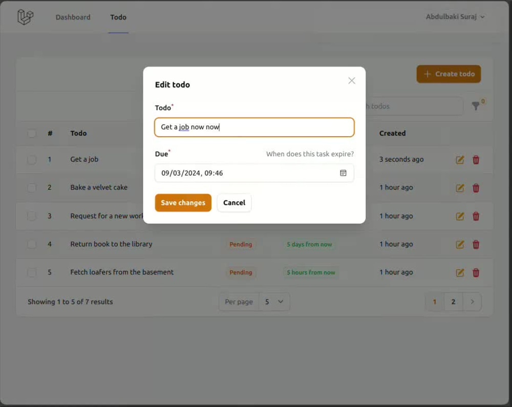A fully functional admin dashboard in your laravel application | Upwork