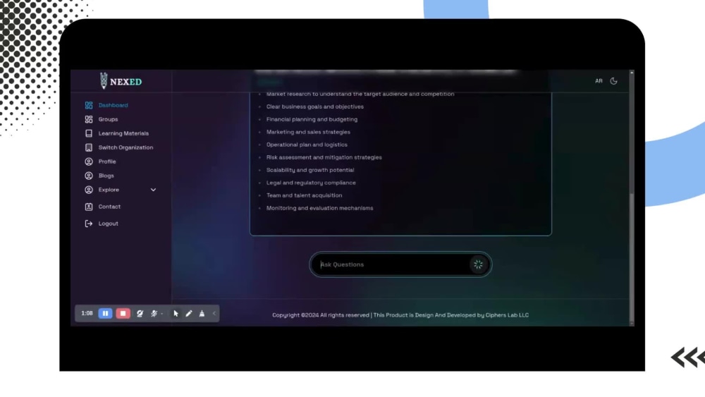 SaaS, AI Web App Development with Next.js React.js Node.js Lang Chain ...