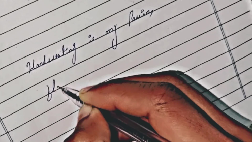 A beautiful handwriting assignments and handwritten to digital work ...