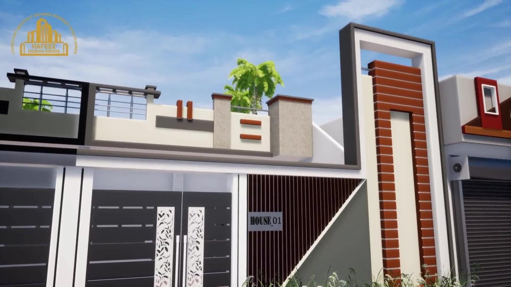 Inspirational house floor plan and design, Minimal floor plan House ...