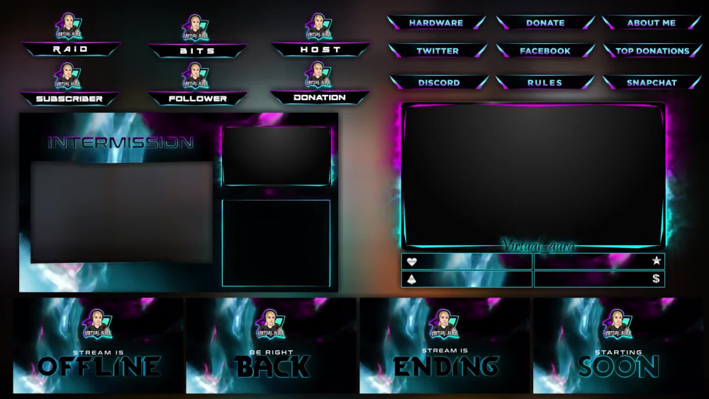 Amazing Custom Overlay design That match your vibe | Upwork