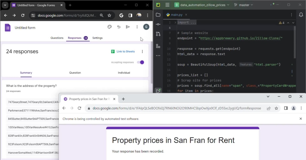 A custom real estate web scraping python program | Upwork A custom real estate web scraping python program | Upwork