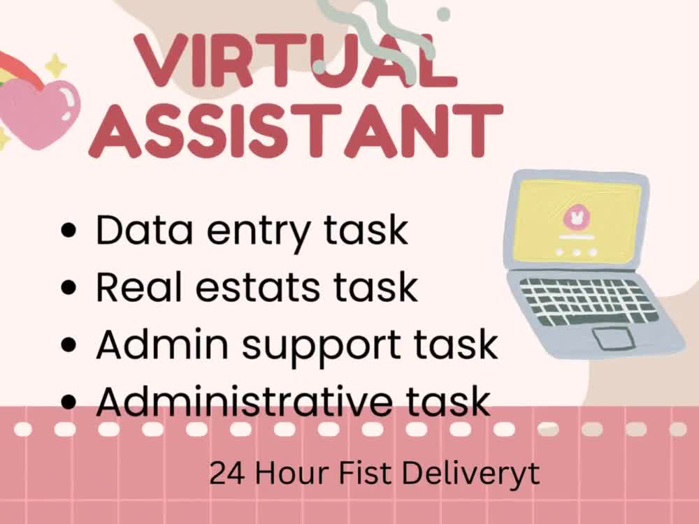 As your virtual assistant Admin support | Upwork