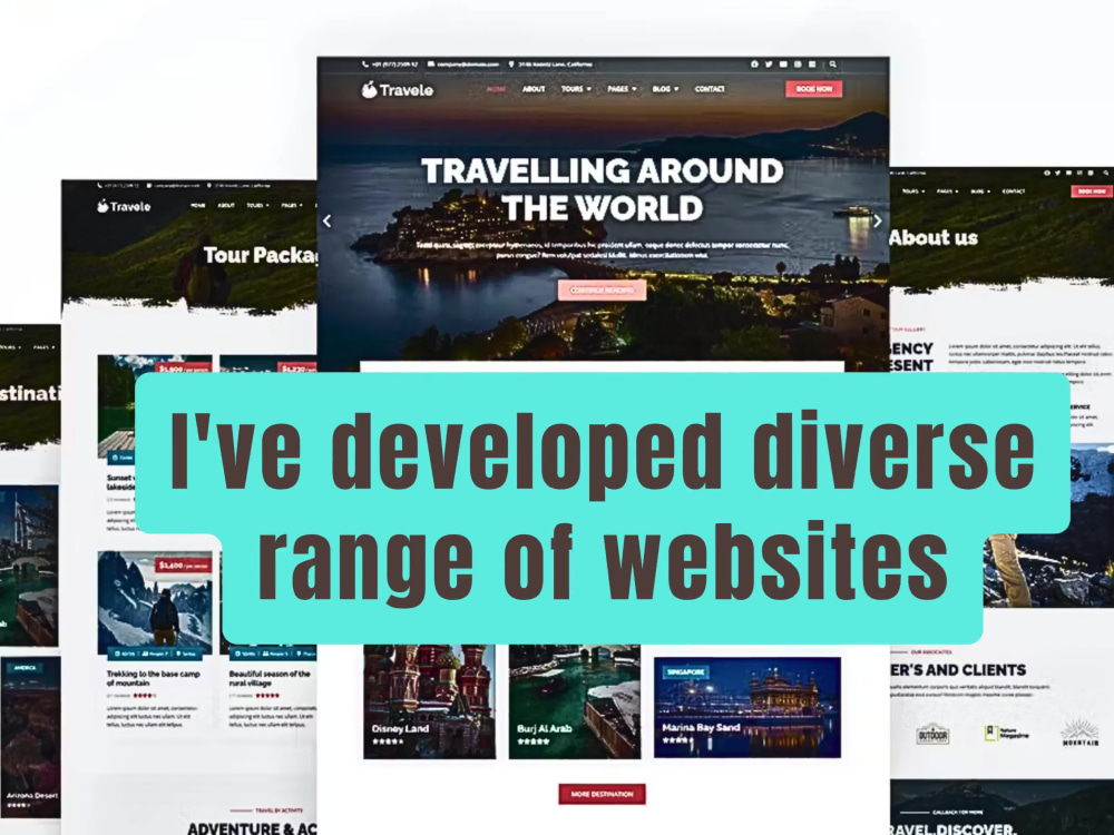 An extended featured custom website build with crocoblock, jetengine or acf | Upwork