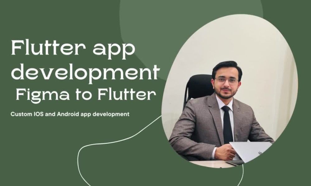 Flutter app development || figma to flutter || Senior Flutter developer | Upwork