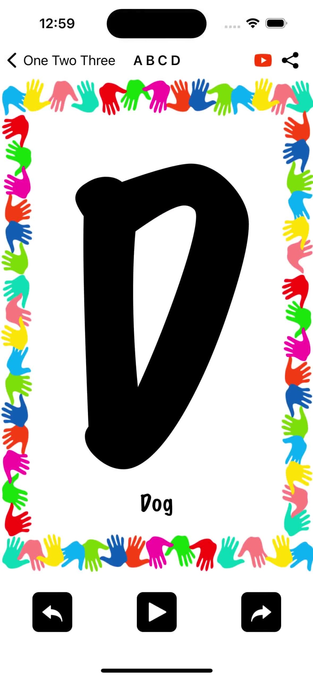 Alphabets And Numbers Kids App | iOS Mobile App | Native App | Upwork