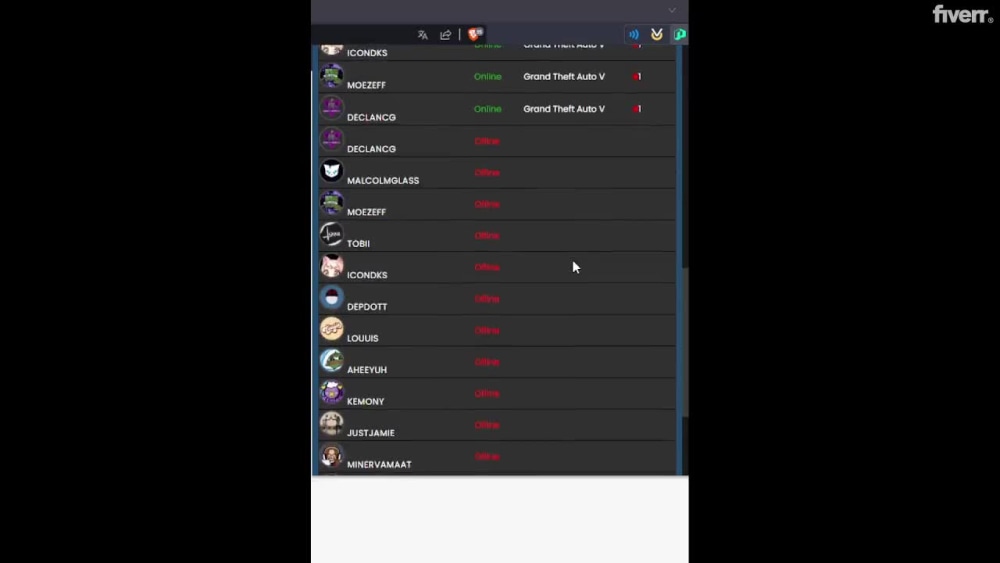 Create streamer group extensions | Upwork