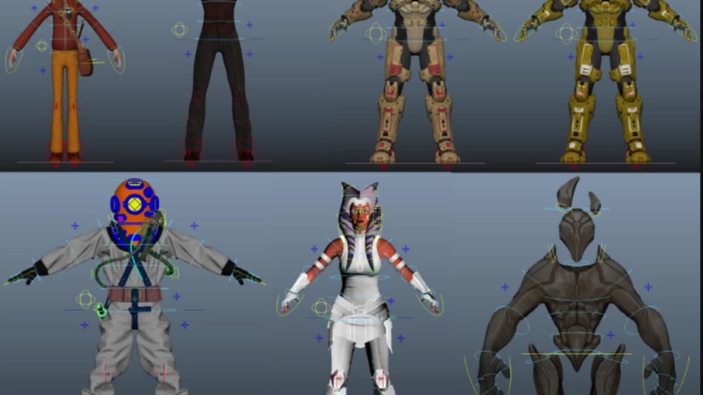 3d character rigging, Maya animal rigging, blender rigging, 3d modeling ... 3d character rigging, Maya animal rigging, blender rigging, 3d modeling ...
