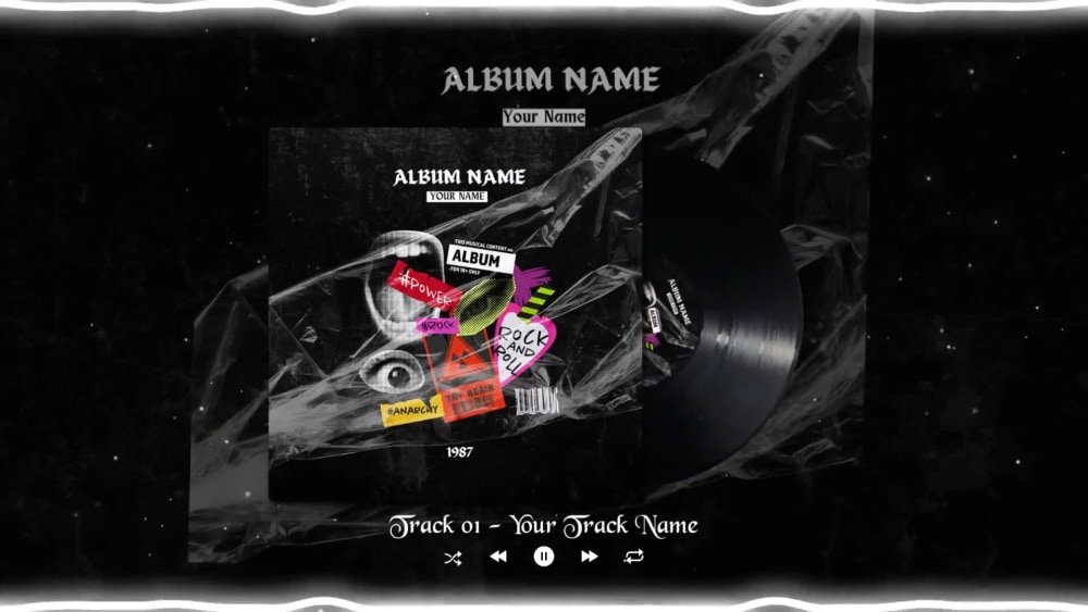 A trendy album cover or single cover design and visualizer | Upwork