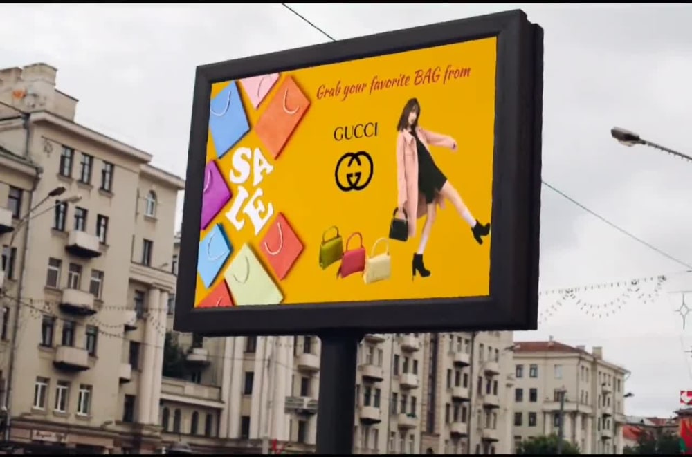 A creative, eye-catching banner that will attract the attention of ...