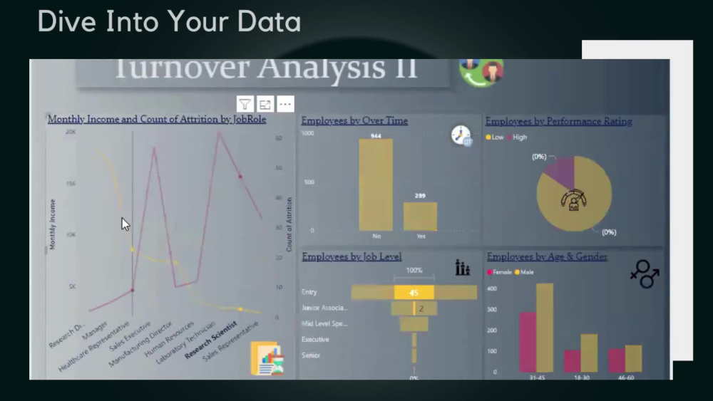 Professional Human Resource Dashboard with Power Bi | Upwork