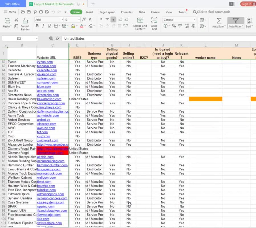 Data entry, web research, excel data cleaning, copy paste | Upwork