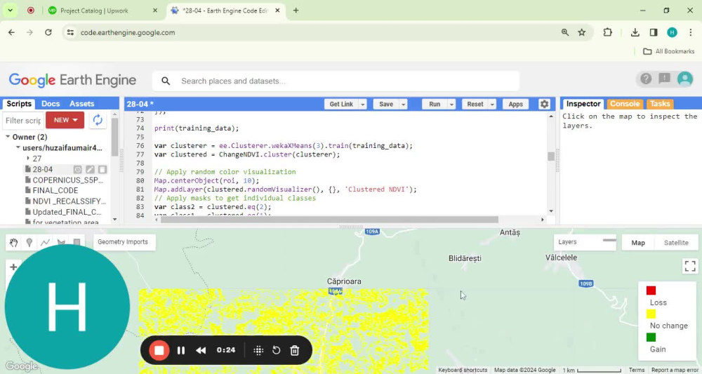 Professional GIS maps | Google Earth Engine Mapping | Google Earth ...