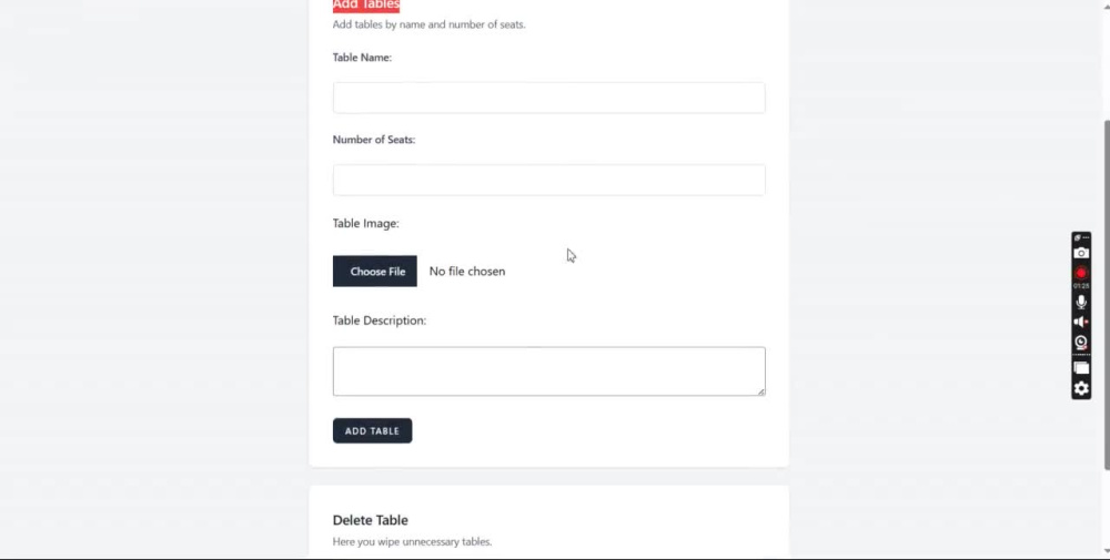 Seamless Table Reservation System for Modern Dining Experiences | Upwork