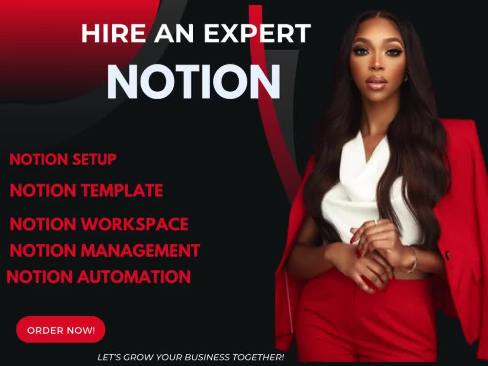 Notion Template Notion Workspace Setup Notion Automation Upwork