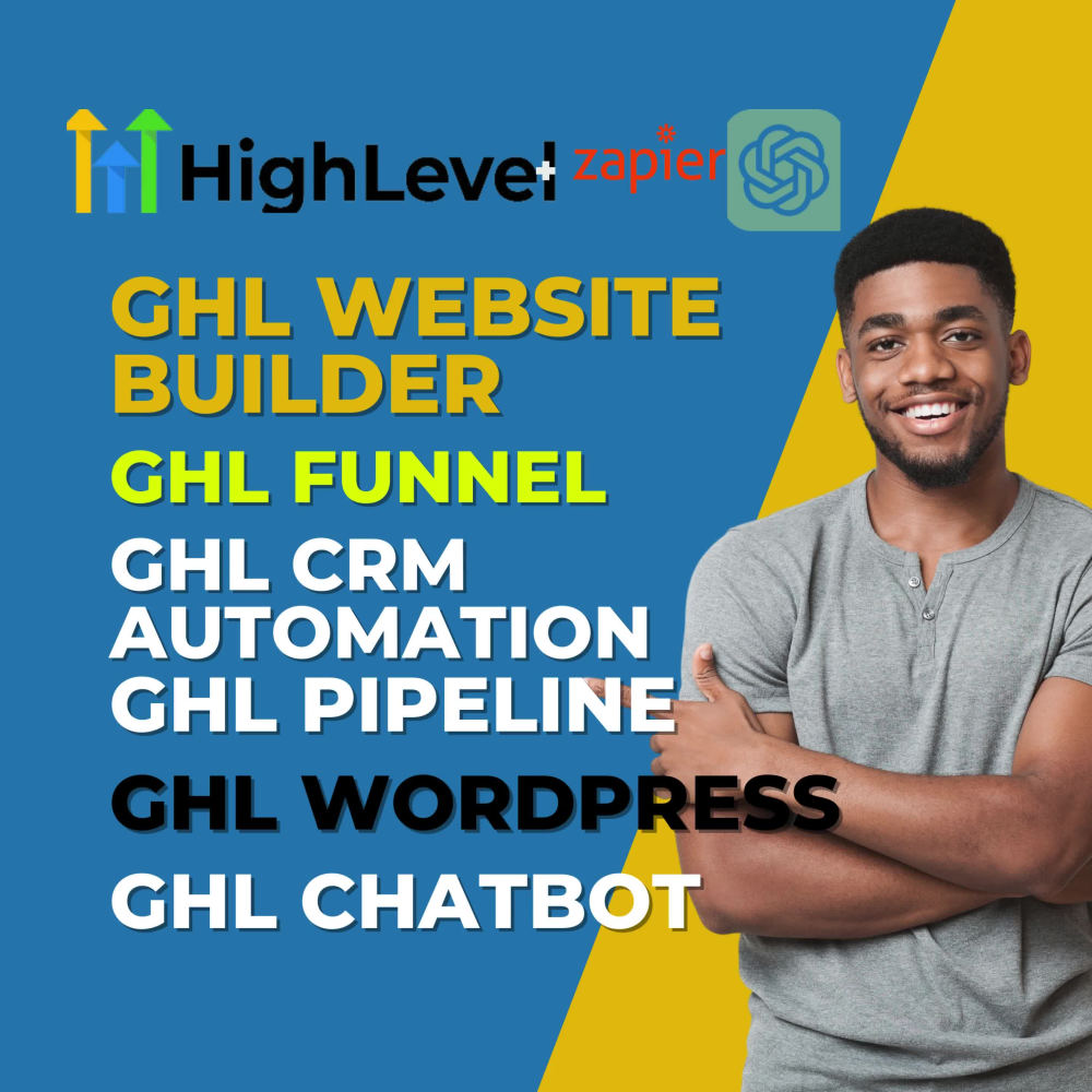 Gohighlevel website, gohighlevel automation Funnel, Ghl chatbot agency ...
